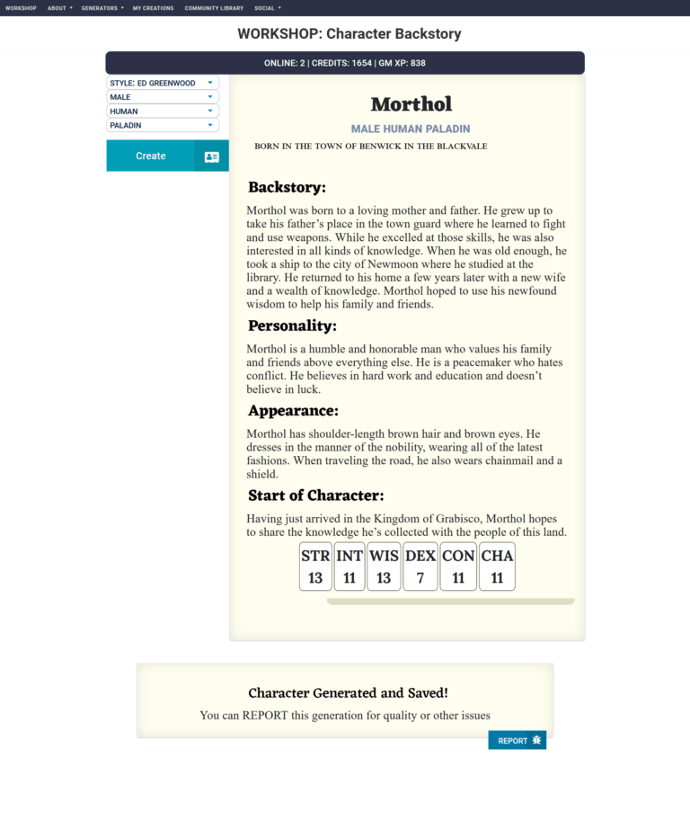 D&D Character Backstory Examples: Paladins | LitRPG Reads