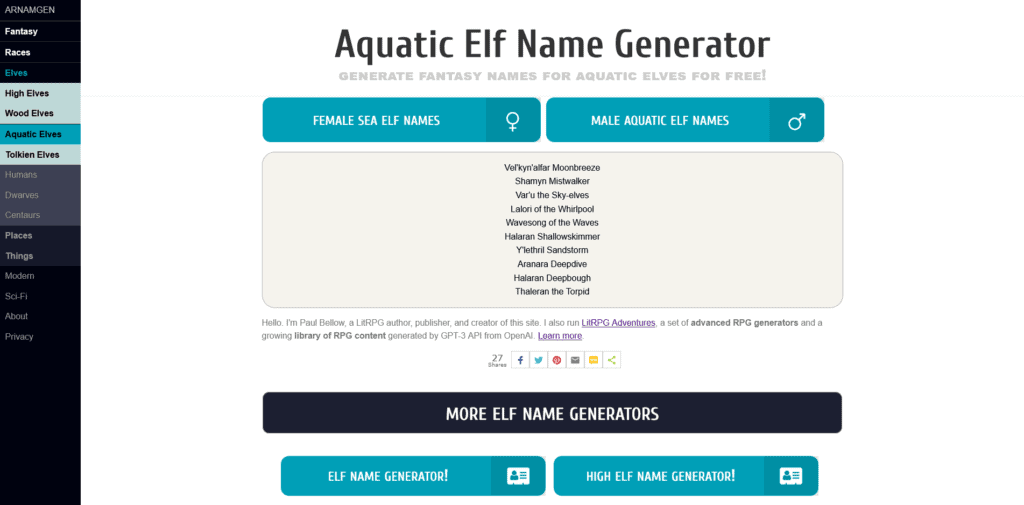 Building A Random Name Generator - LitRPG Reads