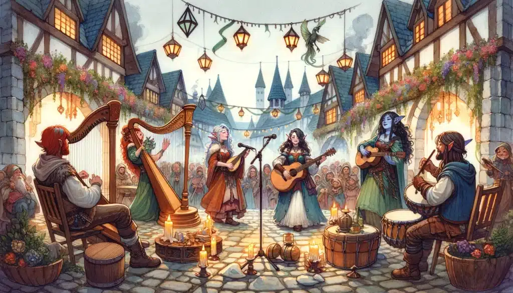 Single-Class Parties in DND 5e: Oops All Bards Edition! - LitRPG Reads