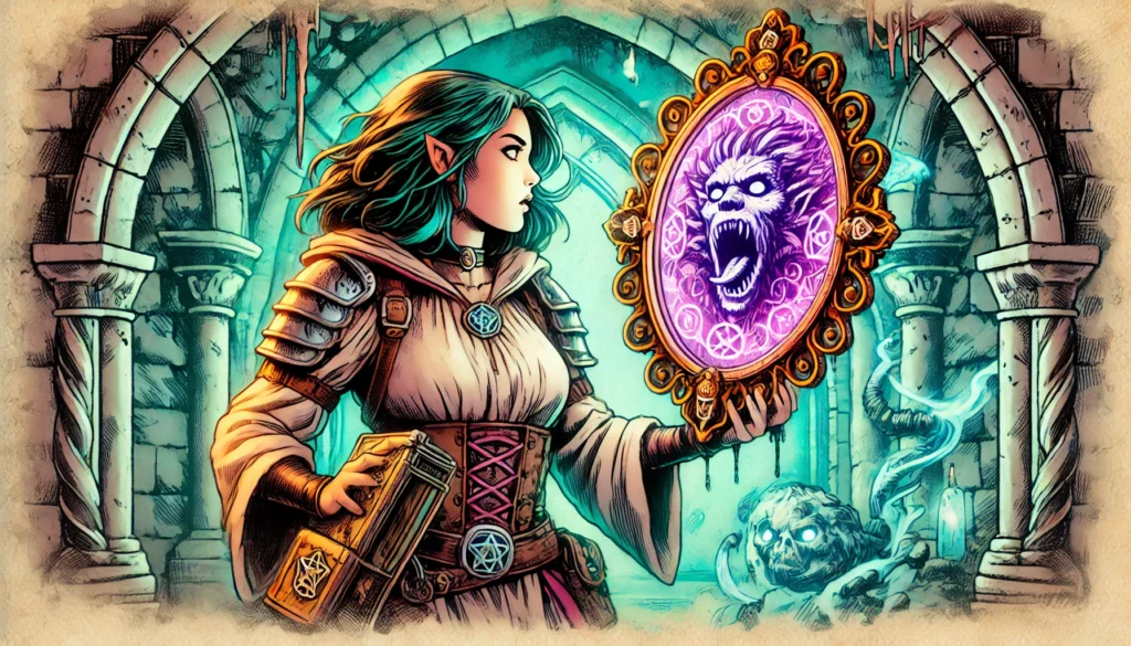 100 Mystical Mirrors and the Visions They Show (DND Random Tables ...