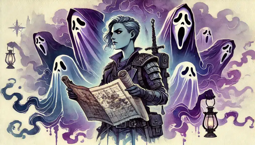 100 Hilarious Haunted Maps Featuring Completely Unhelpful Ghosts for ...